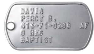 How to Look Up Military Dog Tags?