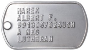 How to Look Up Military Dog Tags?